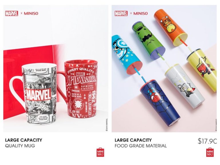 Marvel x Miniso Collection is Dropping In Singapore on 5 July!