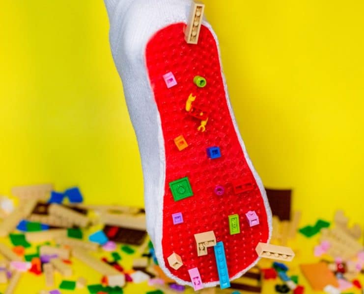 LEGO Socks: Protect Your Feet And Pick Up Bricks With This Unnecessary ...