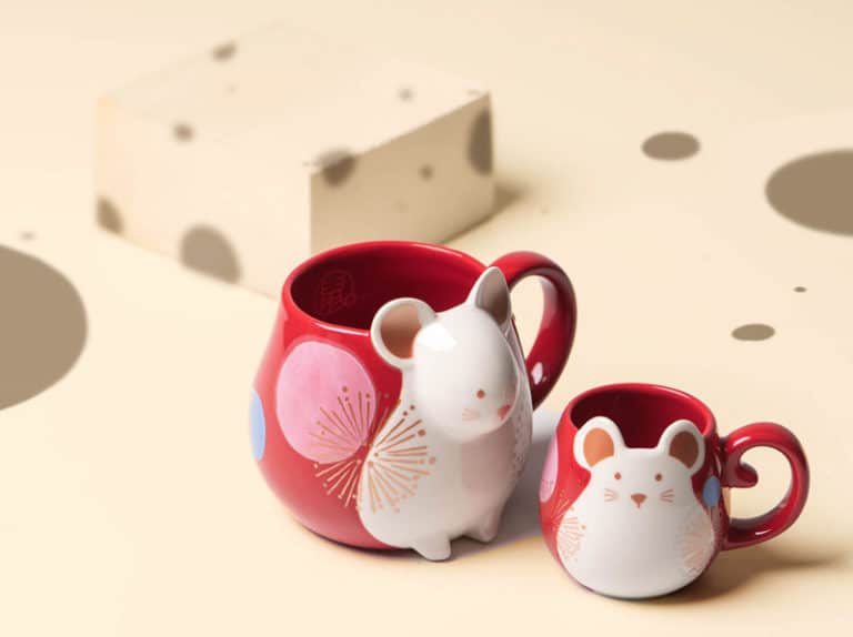 Starbucks Singapore Drops Adorable Rat-Themed CNY Mugs, Tumblers, Pins ...