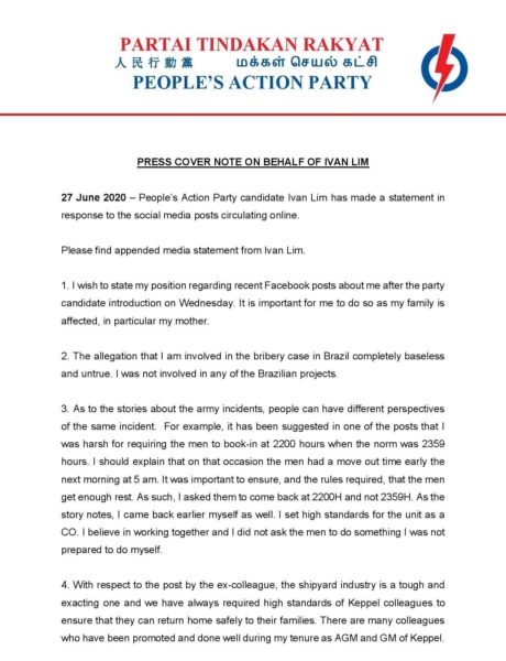 GE2020: For Every PAP's Ivan Lim, there's a Decent Desmond With ...
